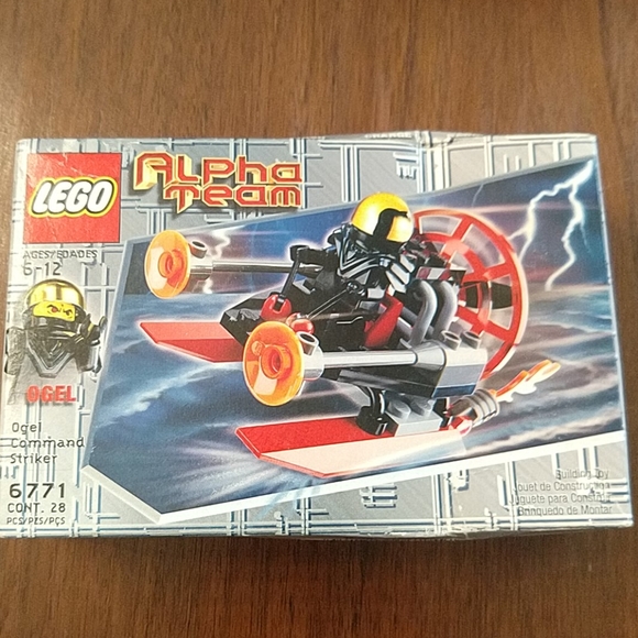 Lego | Toys | Lego Alpha Teamogel Command Striker 677 | Poshmark
